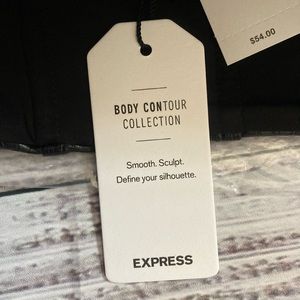 Express | Tops | Express Body Contour Croc Faux Leather Corset Cropped ...